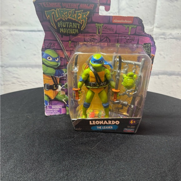 Toys | Tmnt Leonardo Action Figure Green And Blue Articulated Playset ...
